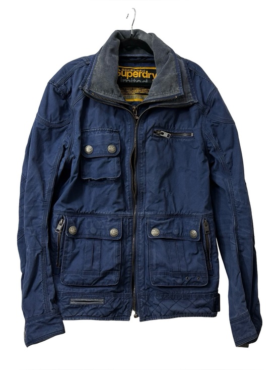 Superdry | Jackets & Coats | Superdry Limited Edition Blue Field ...